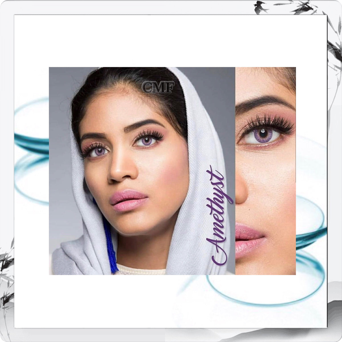 Amethyst Freshlook Colorblends Colored Contact Lenses